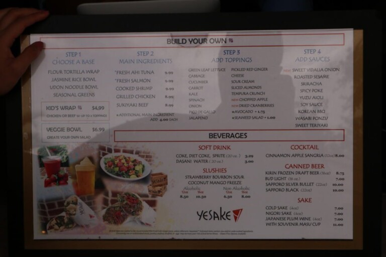 Yesake at Disney Springs Review - The Florida Travel Girl